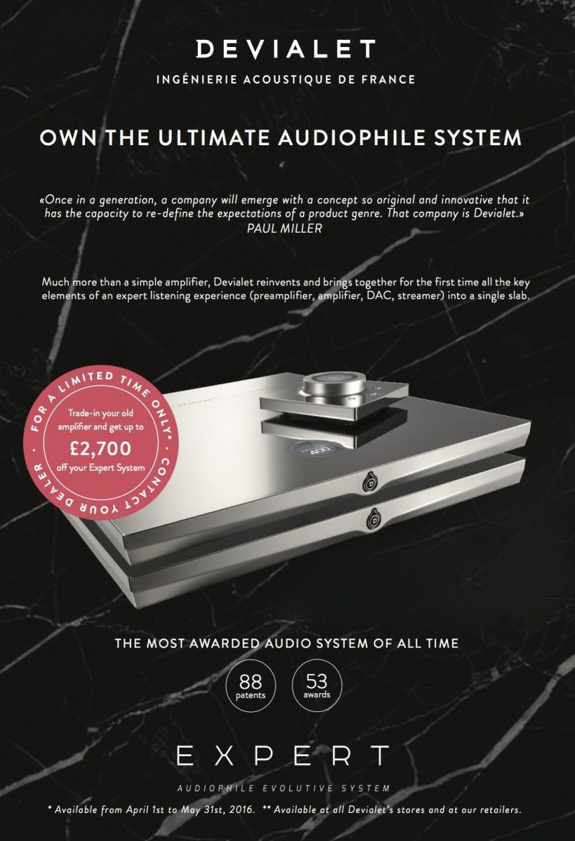 Devialet Offers 15% Off Expert Amplifiers | KJ West One | Hifi Store