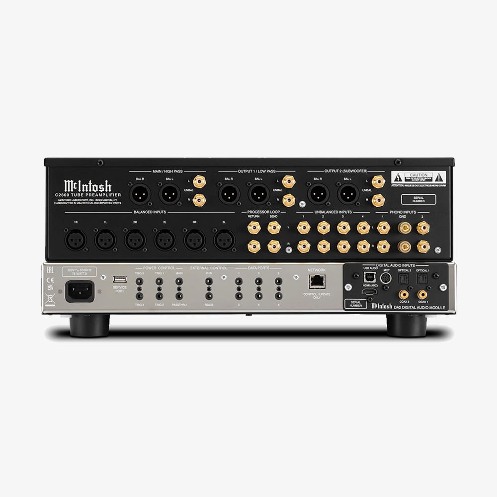 C2800 Valve Preamplifier | Mcintosh | KJ West One | Hifi Store